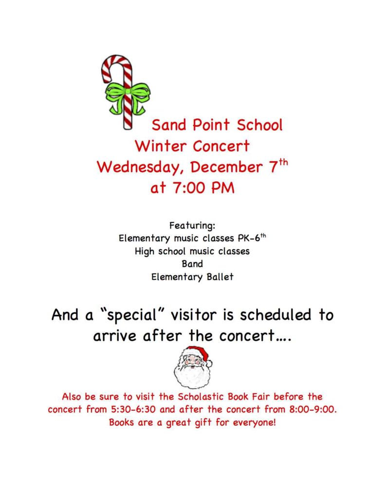 Winter Concert - 830 AM KSDP – Sand Point, AK